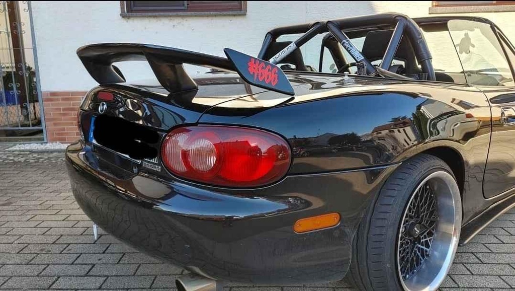 GT Wing (Type 1) For Miata NA/NB/NC/ND | CarbonMiata